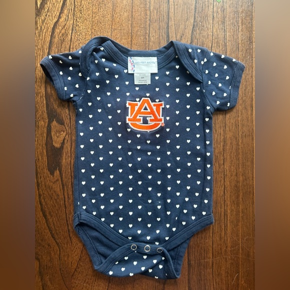 Two Feet Ahead | One Pieces | Auburn University Collegiate Blue Onsie ...